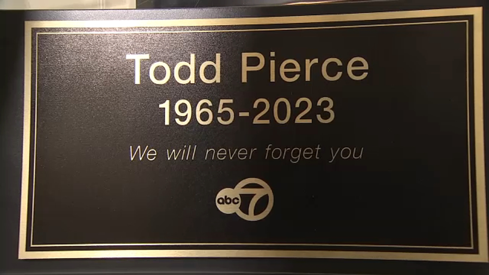 Remembering Todd Pierce: WABC-TV unveils memorial locker honoring longtime friend and Eyewitness ...
