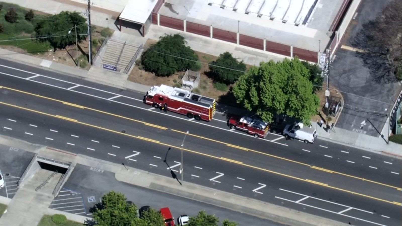 San Jose fire crews respond to Sunrise Middle School on reports of ...
