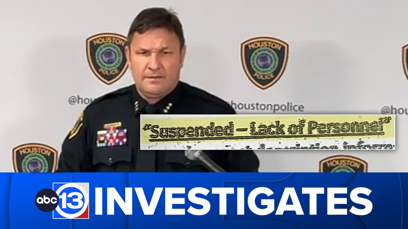 13 Investigates: New HPD police chief inherits same old staffing ...