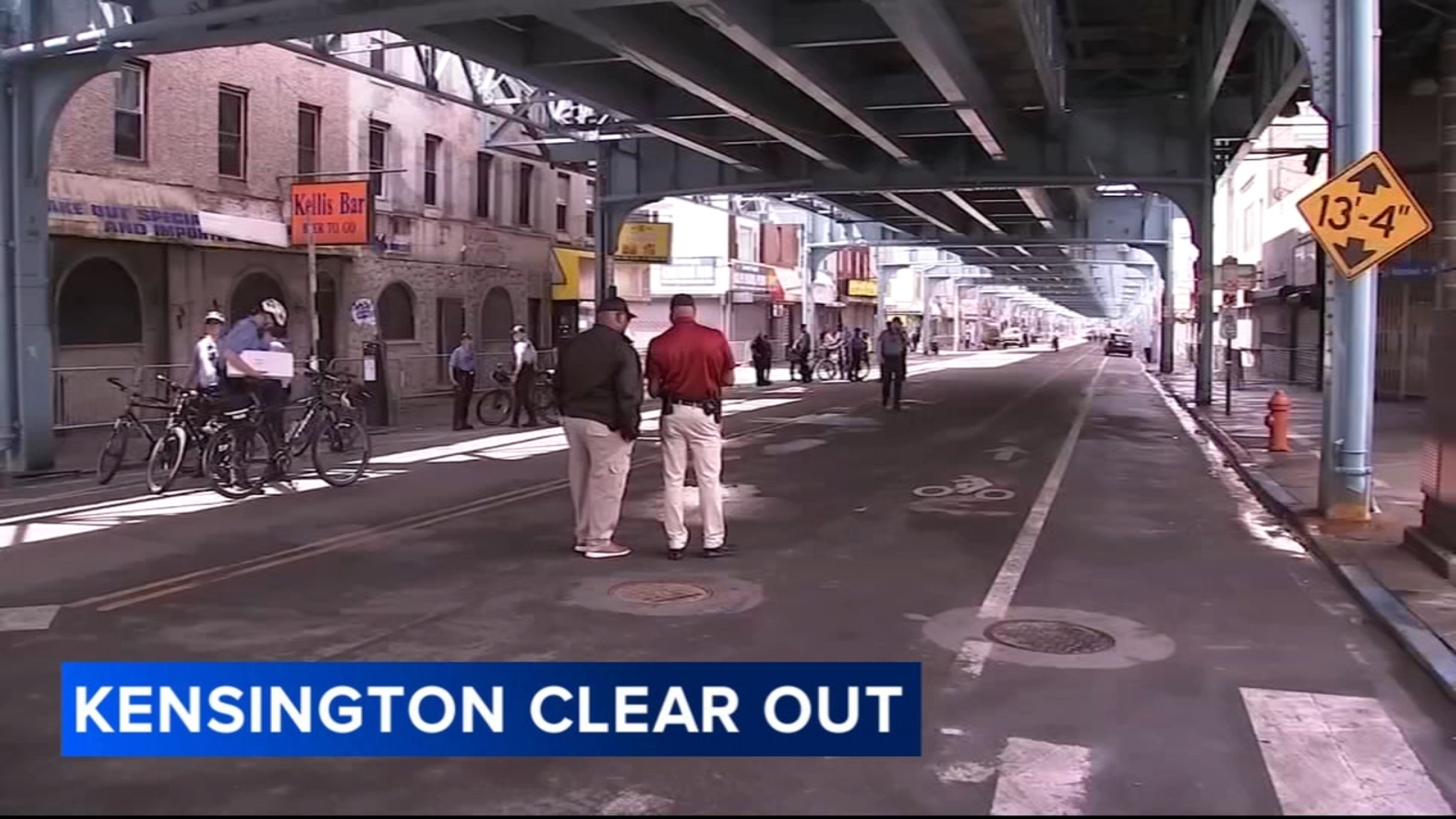 Cleanup of encampment on Kensington Avenue in Philadelphia completed ...