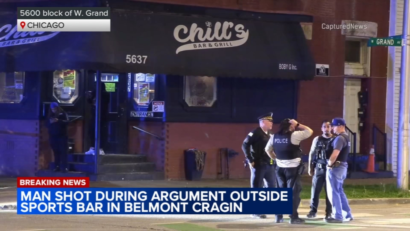 Chicago Shooting 1 Shot After Argument Outside Belmont Cragin Bar On
