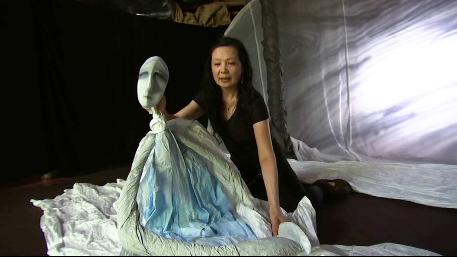 Art of Aging: Delaware County puppet artist Hua Hua Zhang creating ...