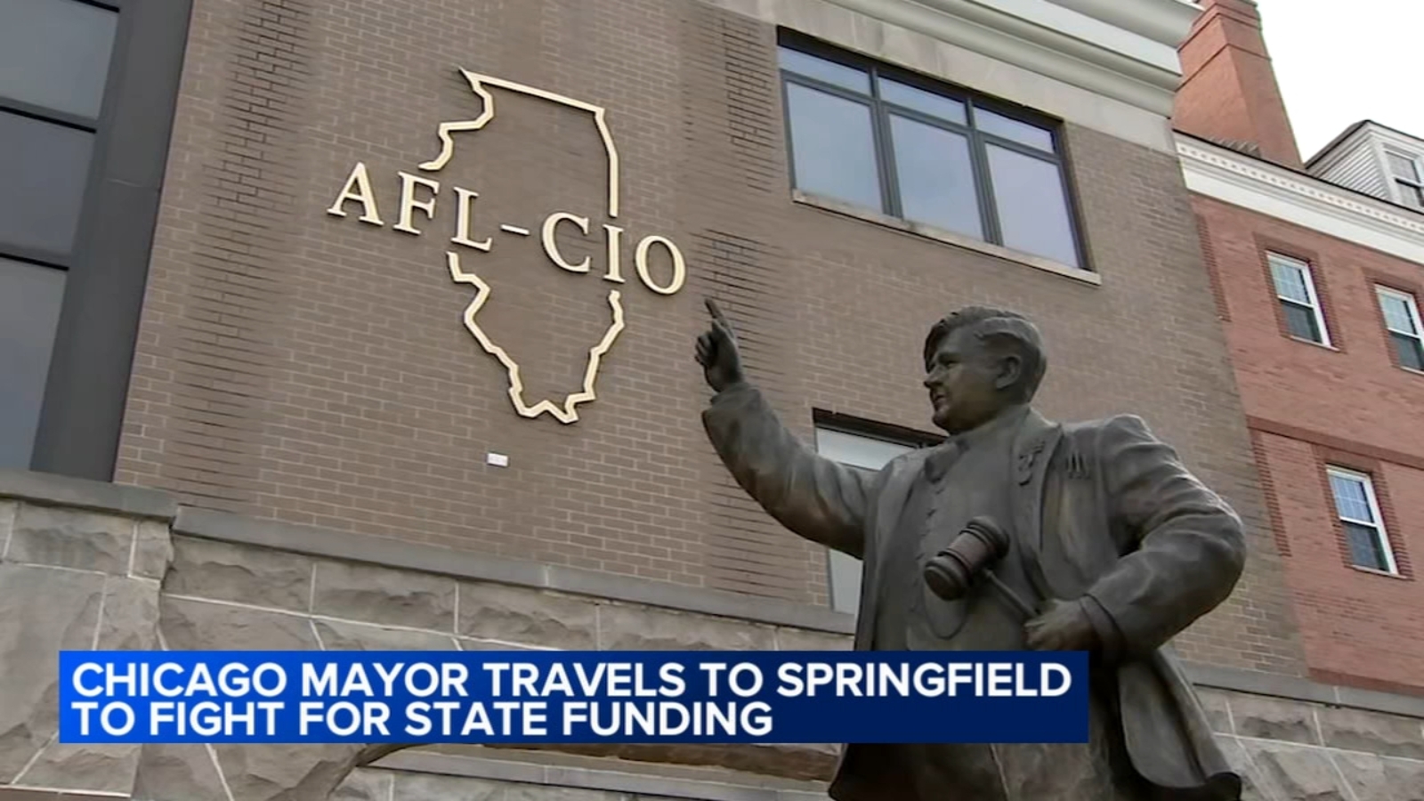 Chicago Mayor Brandon Johnson meets with labor leaders on 2nd day in ...