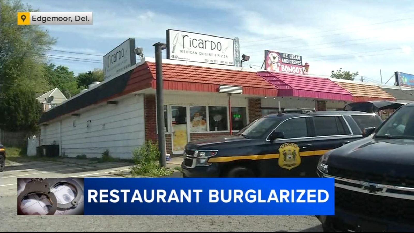 Ricardo Mexican Cuisine and Pizza burglarized in Edgemoor, Delaware ...