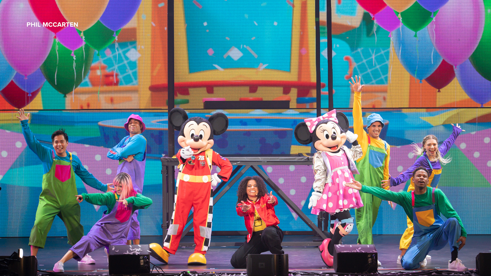 Mickey and Minnie Mouse welcome Ariel to 'Disney Jr. Live On Tour: Let ...