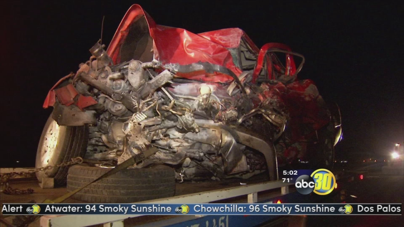 Mendota Man Killed In Head On Crash With Big Rig Abc30 Fresno