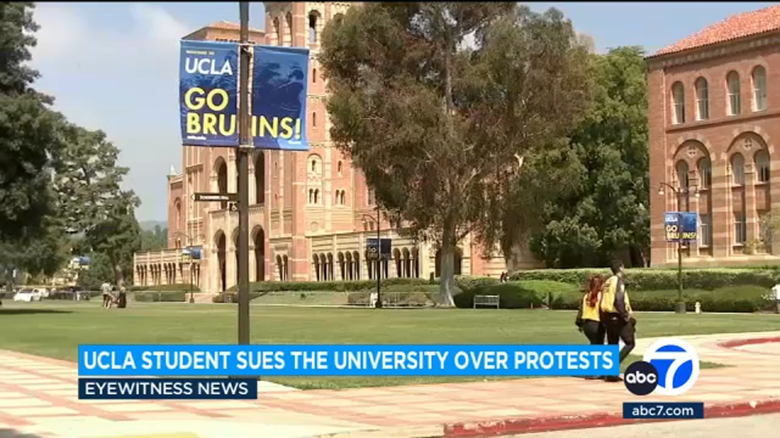 UCLA student files lawsuit over university's alleged tolerance of 'campus terrorists' - ABC7 Los ...