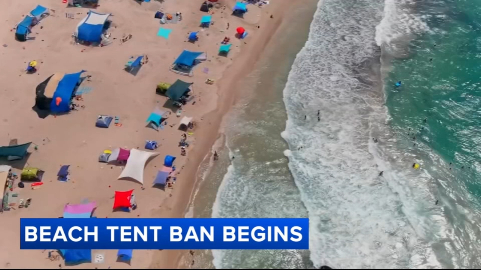 Summer 2024: Beach tent ban now in effect in North Wildwood, New Jersey | Here's what you should ...