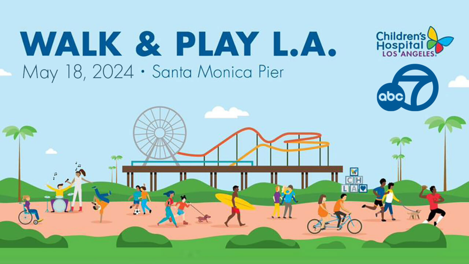 CHLA hosts 8th Annual Walk & Play L.A. at Santa Monica Pier - ABC7 Los ...