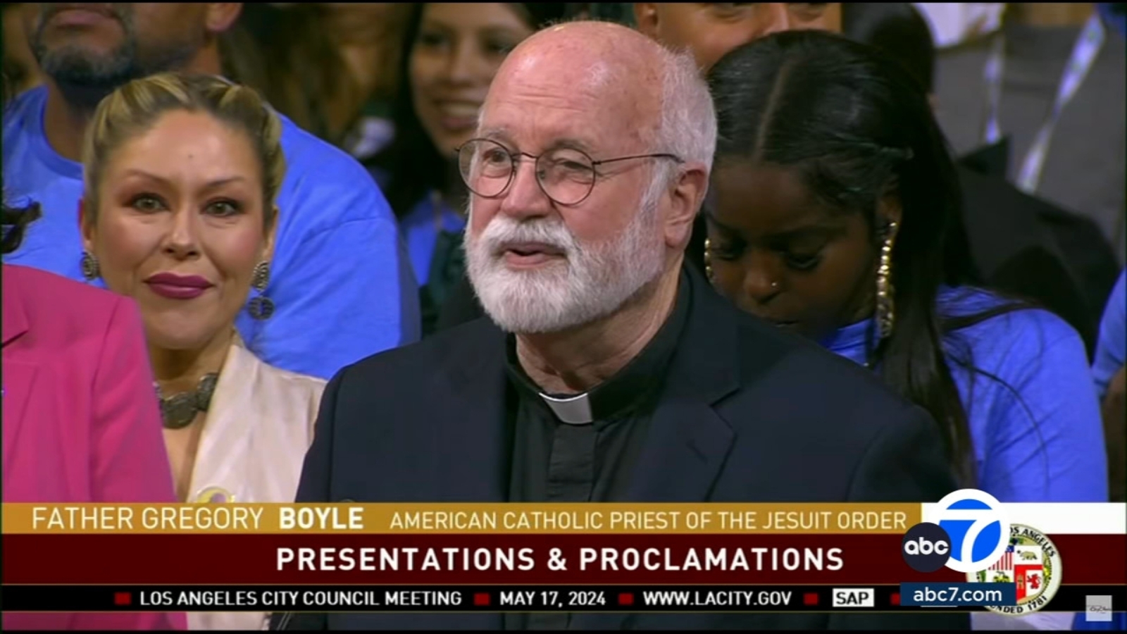 Los Angeles City Council declares Father Greg Boyle Day to honor ...