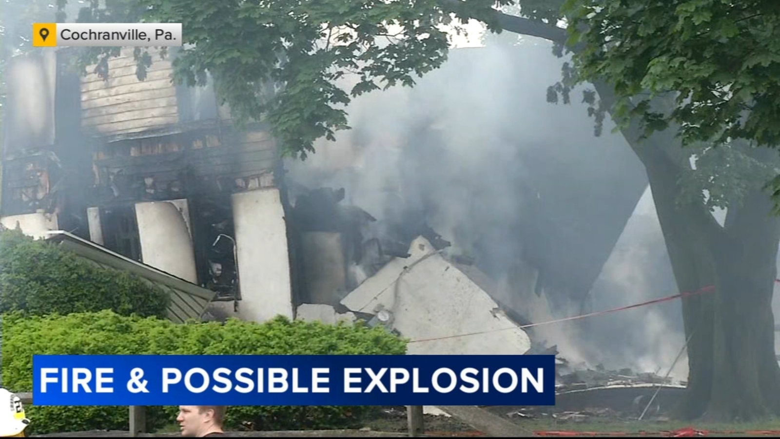 Cochranville fire today: 2 hospitalized with burn wounds after possible ...