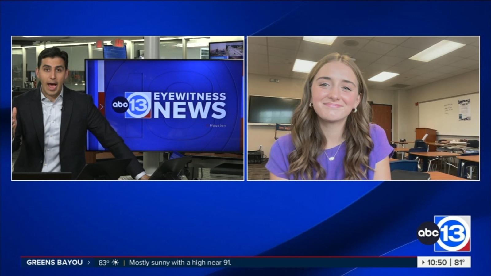 Seven Lakes High School student helping fellow students who stutter on ...