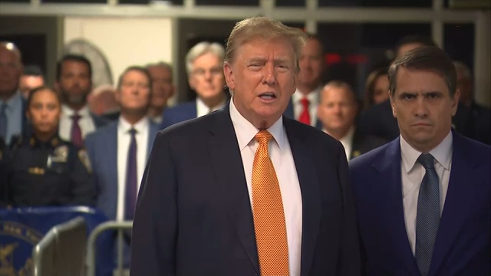 Trump speaks before discussion with judge on jury instructions - 6abc ...