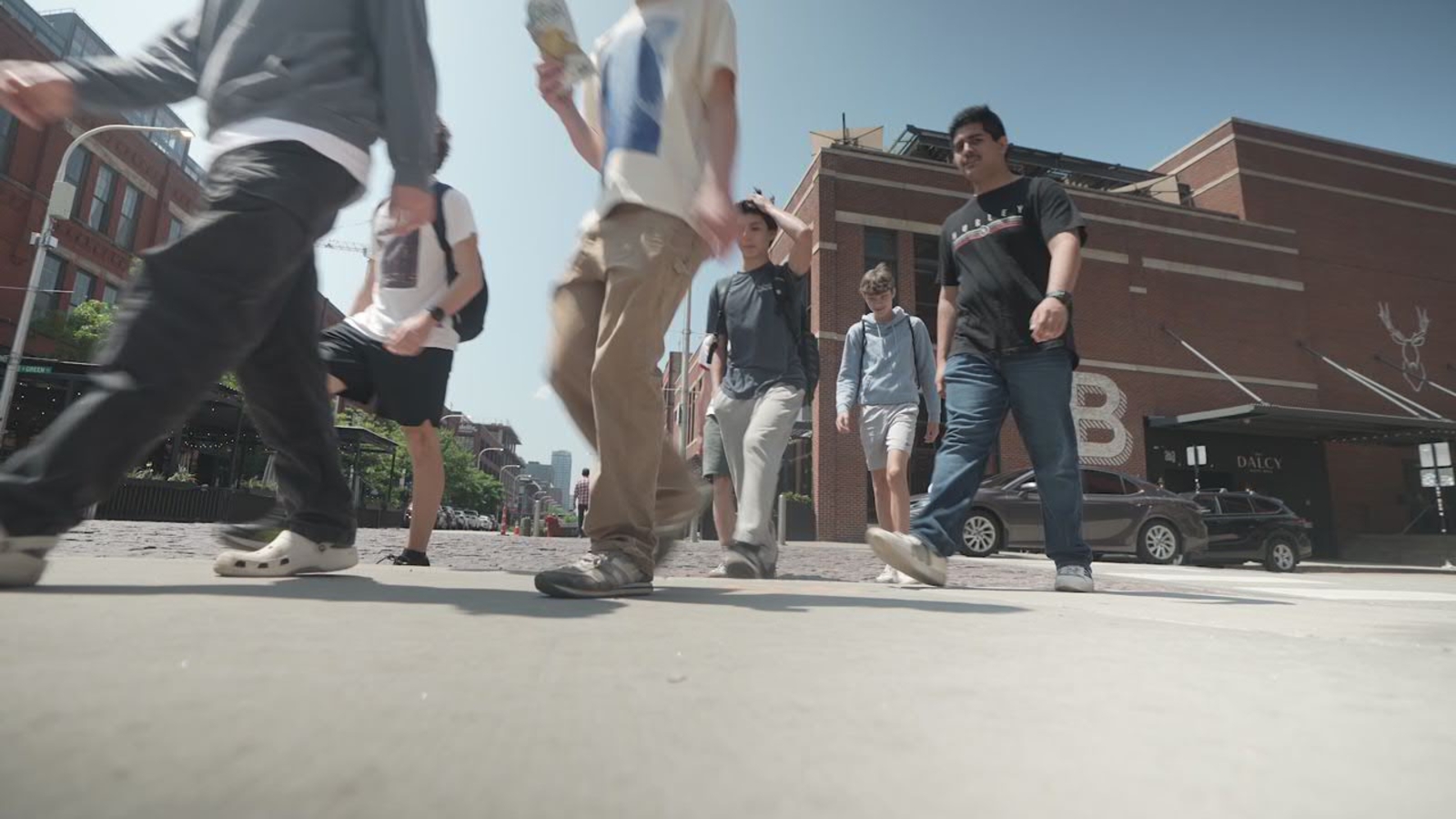 Val Warner, Sunda founder Billy Dec walk through Near West Side for ...
