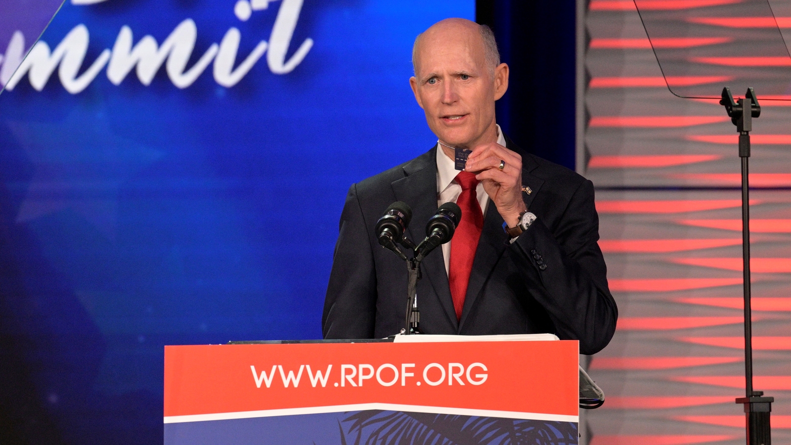 Florida Senator Rick Scott says he'll run to be next Senate Republican ...
