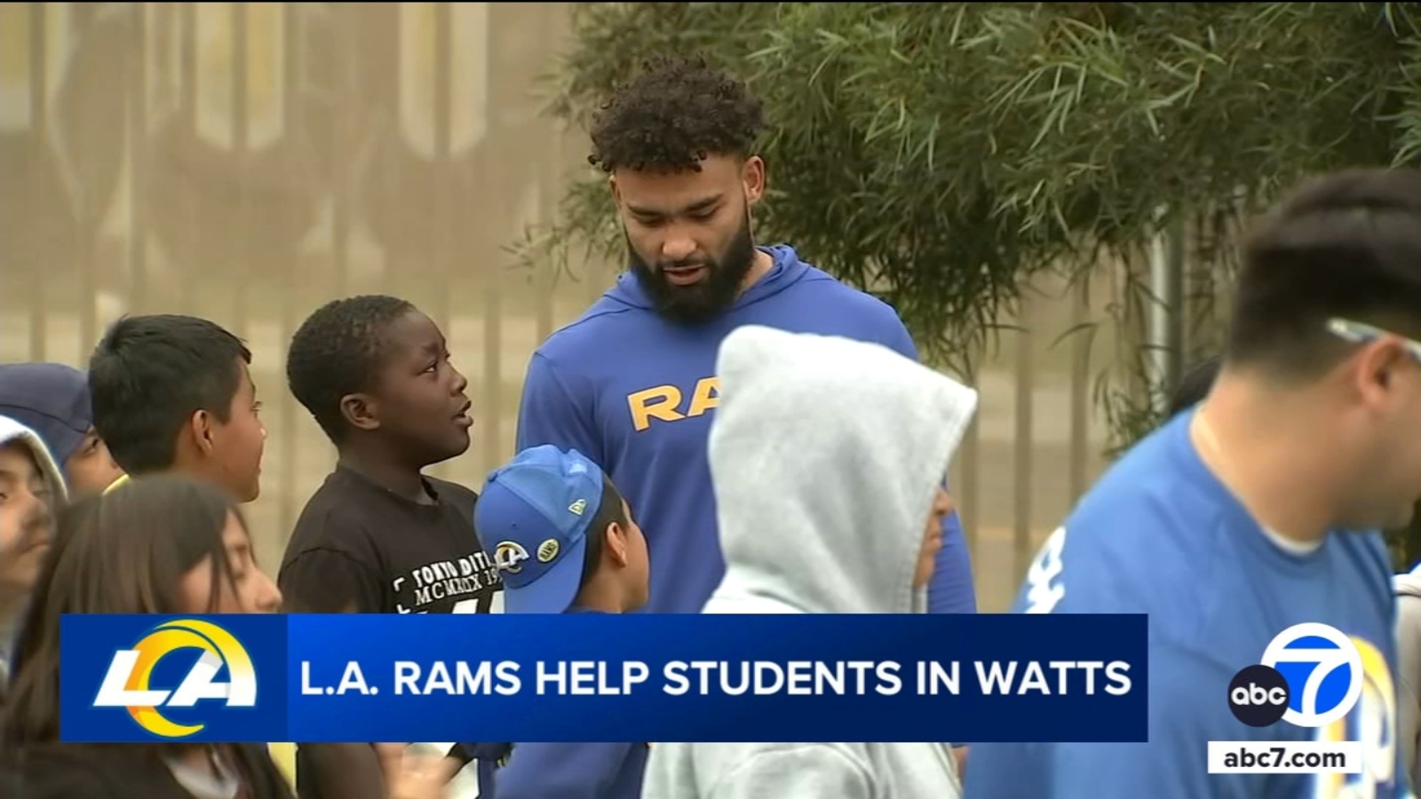L.A. Rams donate washers, dryers to schools in under-resourced ...