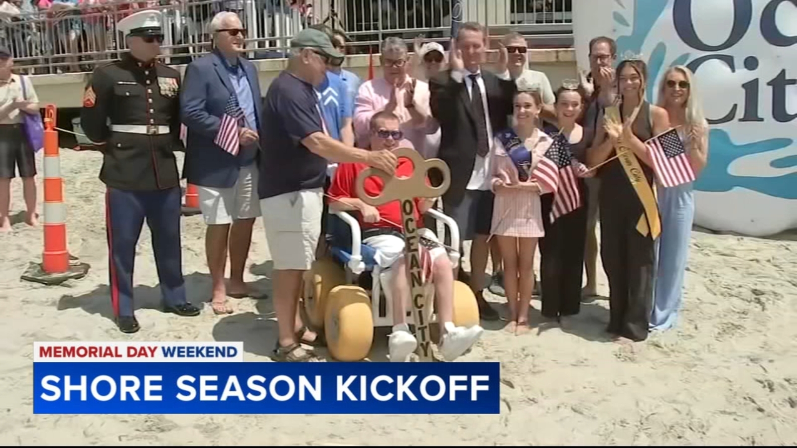 Memorial Day Weekend 2024: Ceremony unlocks beach in Ocean City; AAA reveals best times to ...