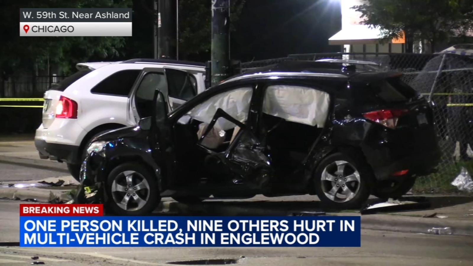 Chicago fatal crash: Man killed, 9 people hurt in multi-vehicle crash ...