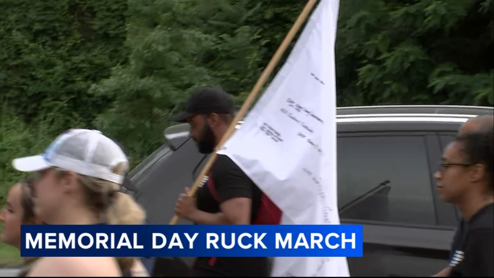 Memorial Day 2024: Ruck March held along Boathouse Row in Philadelphia ...