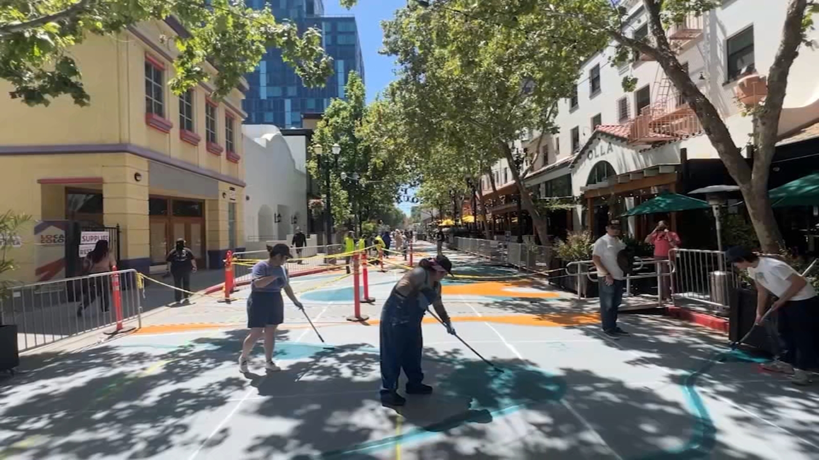 Downtown San Jose community mural on San Pedro Street aims to make mark ...