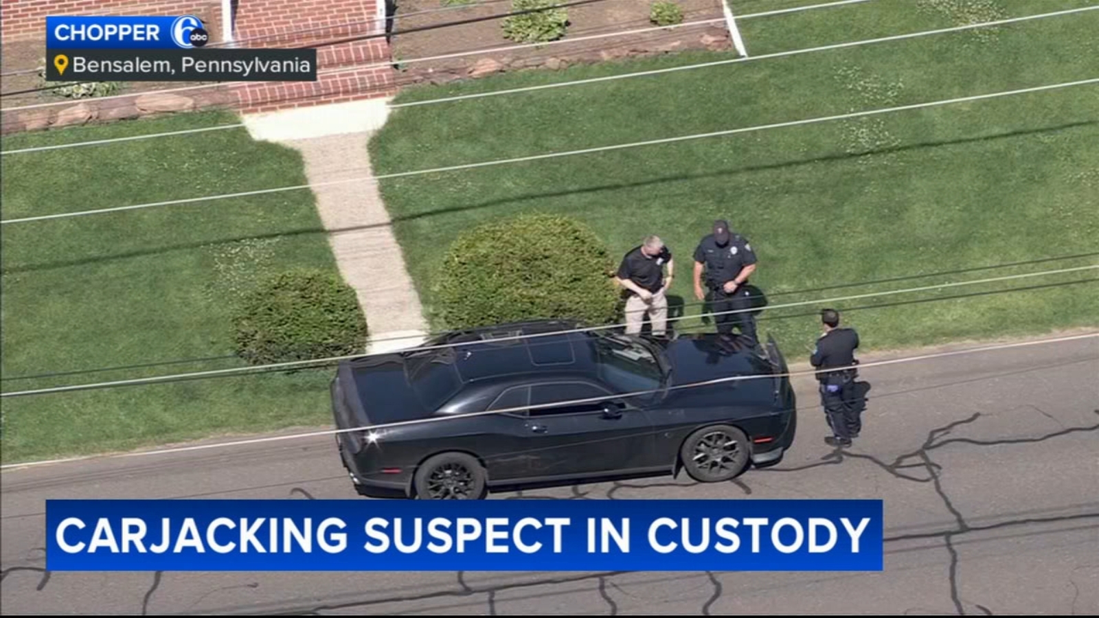 Suspect in custody after armed carjacking in Warminster, Bucks County - 6abc Philadelphia