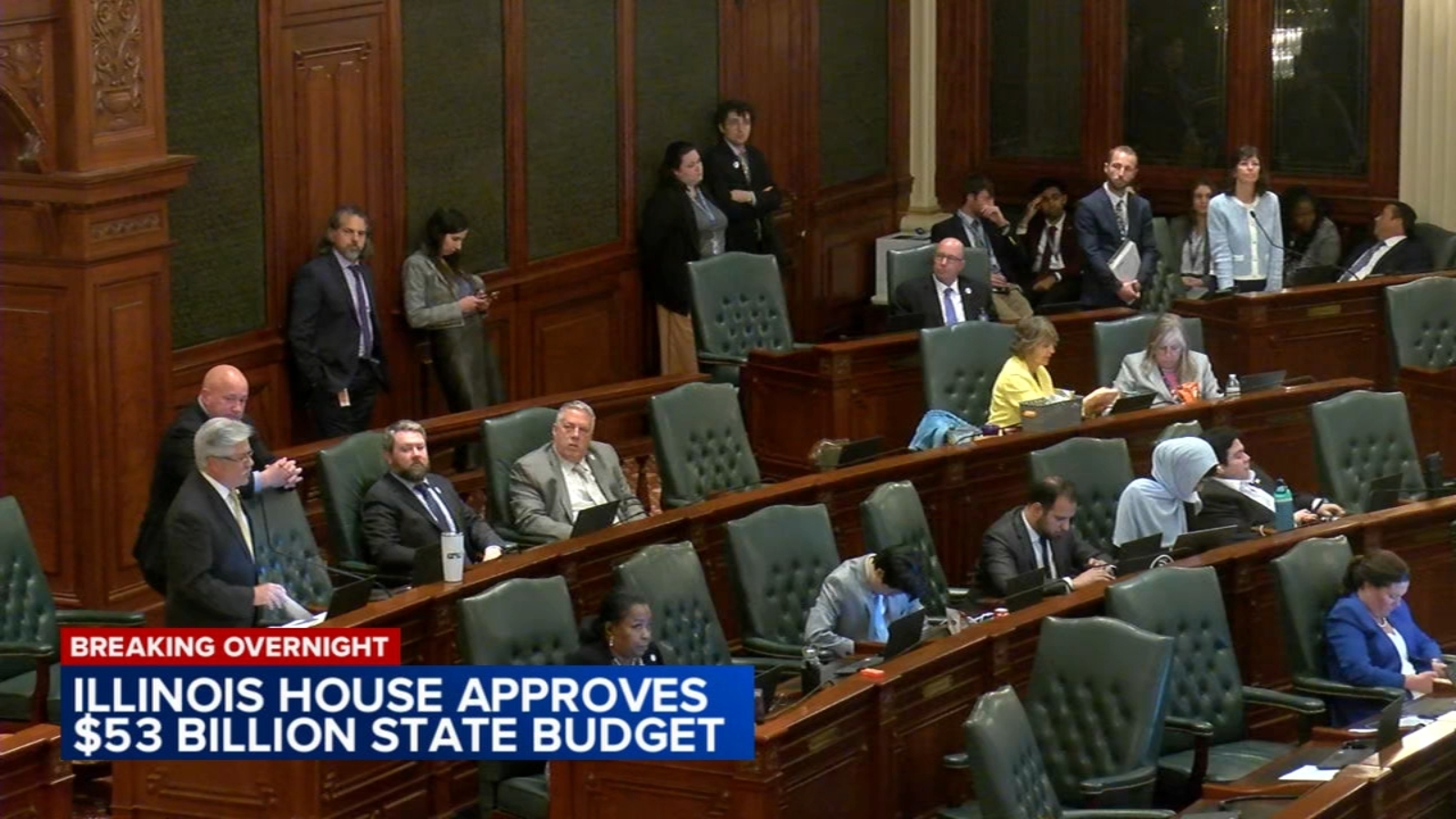 Illinois House sends $53B budget to Governor JB Pritzker after near-derailment, pulling all ...