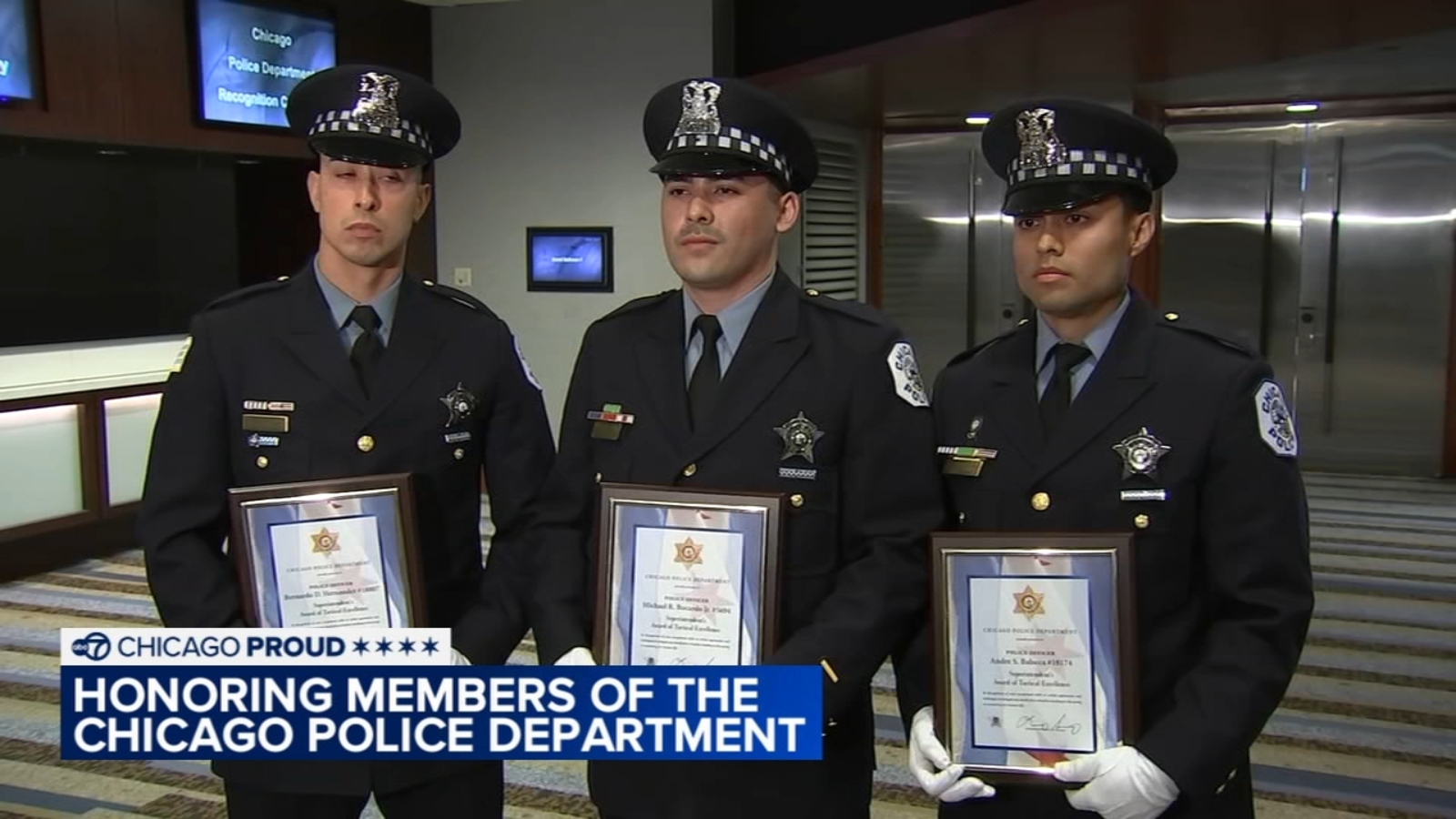 Chicago police officers honored for exceptional performance; fallen ...