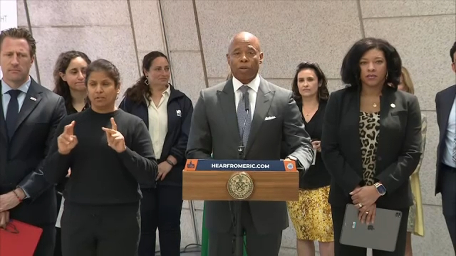 NYC Weather: Mayor Eric Adams announces new measures regarding ...