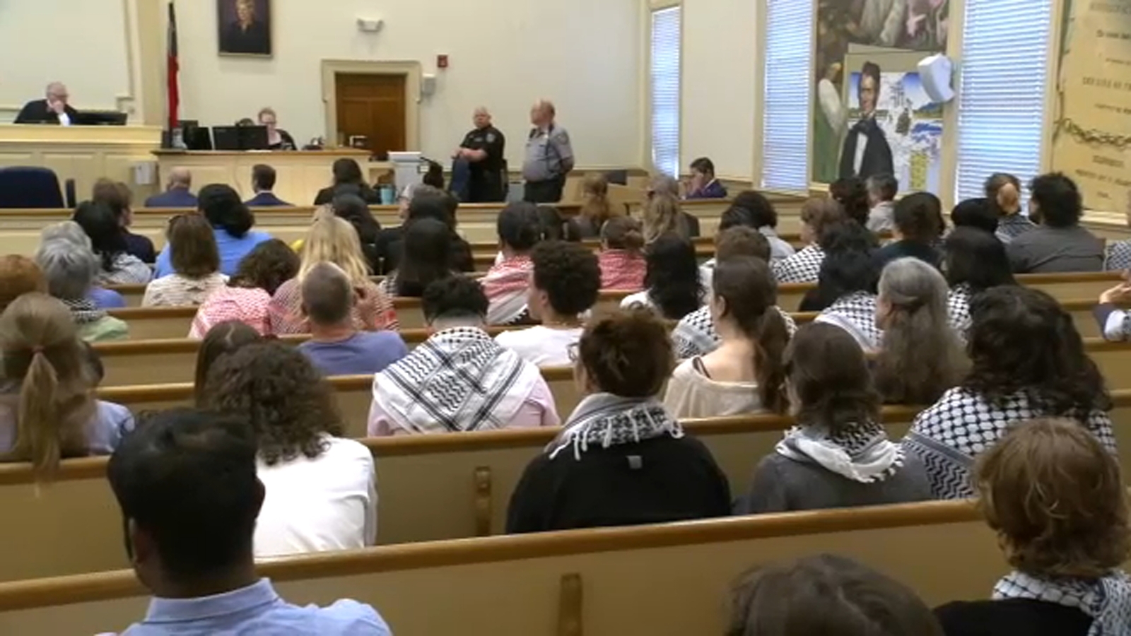 Pro-Palestinian student protests | 6 pro-Palestinian protesters ...