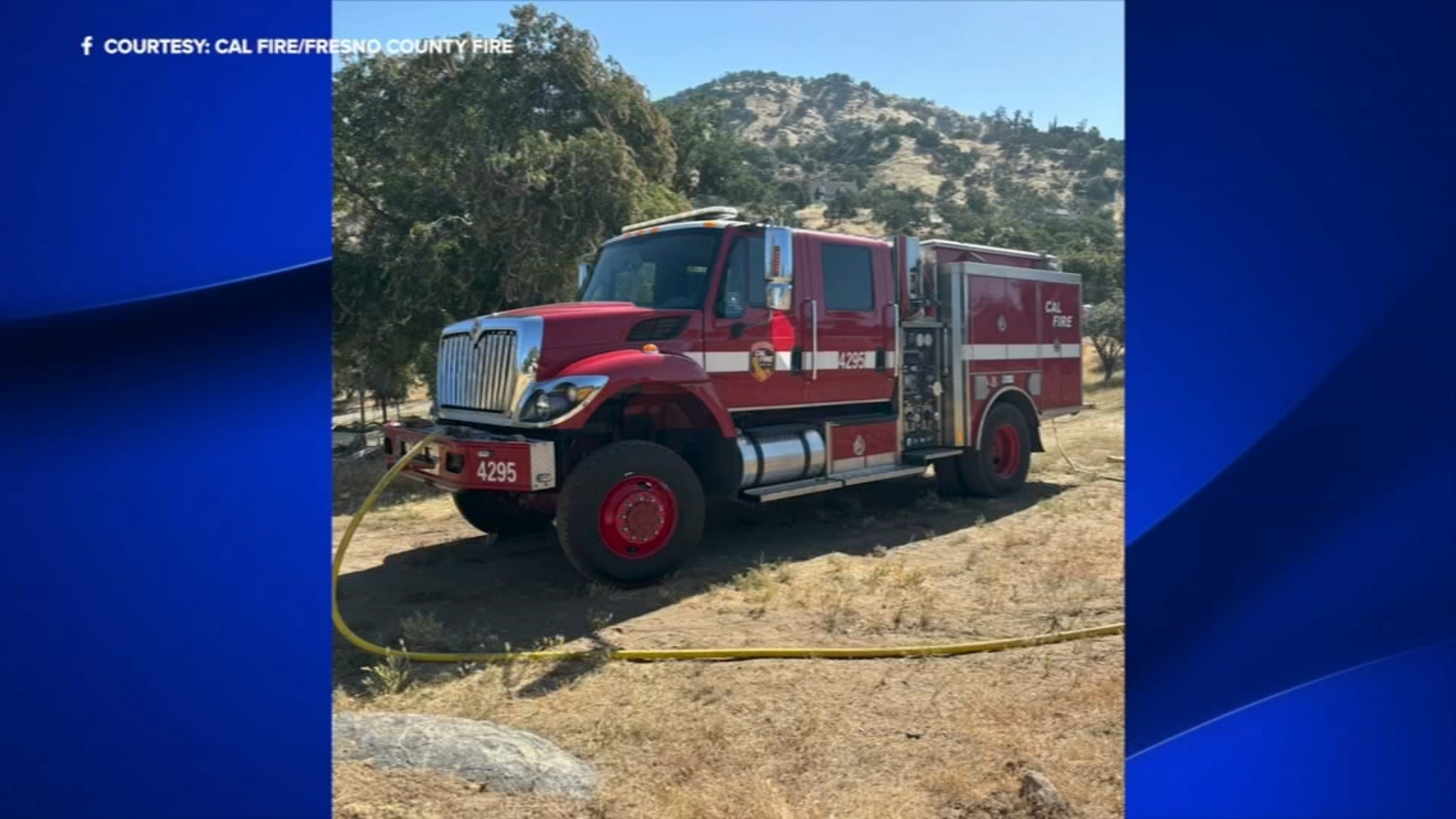 Firefighters contain Pepper Fire that sparked in eastern Fresno County - ABC30 Fresno