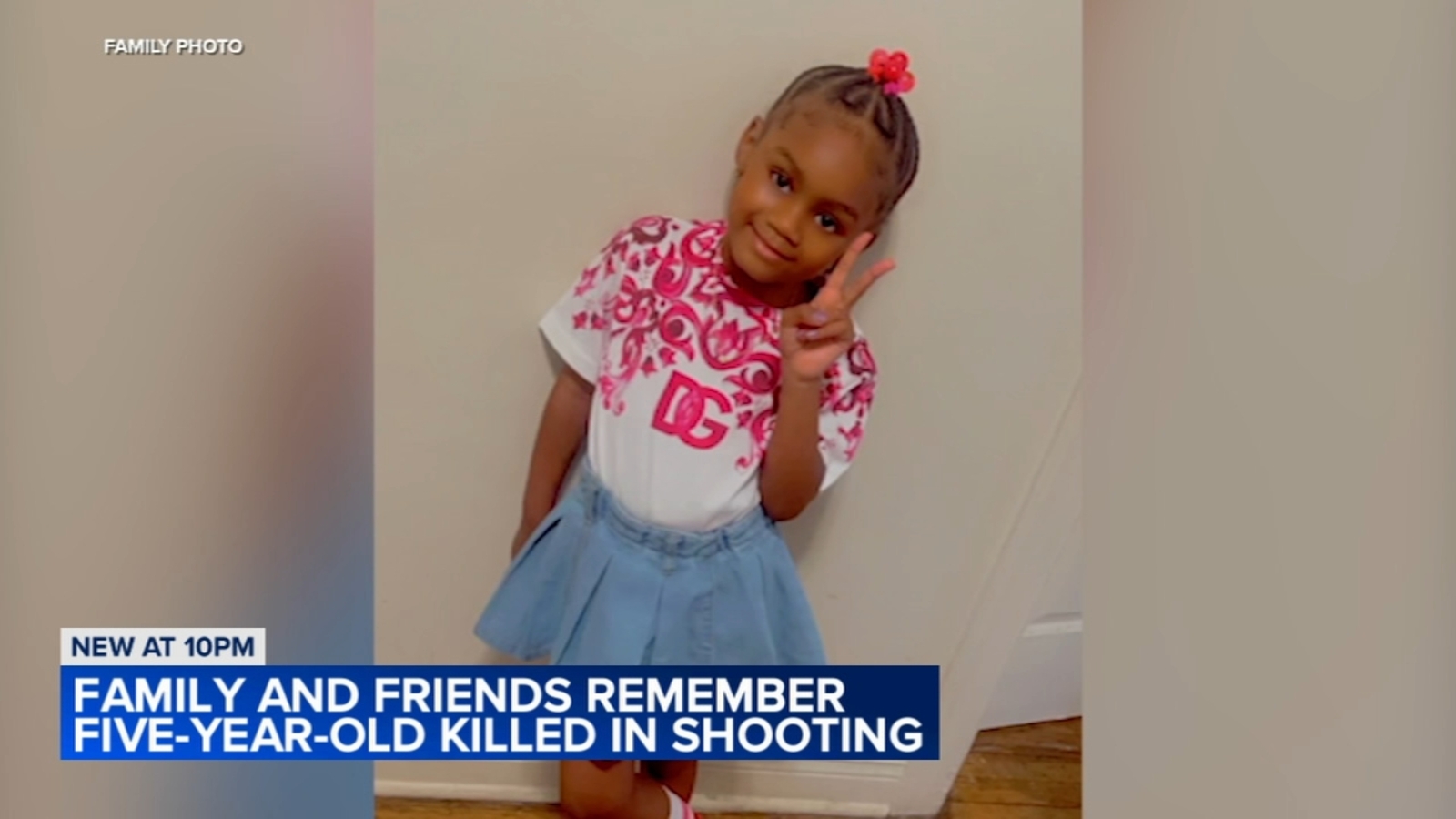 Chicago shooting: Vigil held for 5-year-old girl Reign Ware, killed on ...