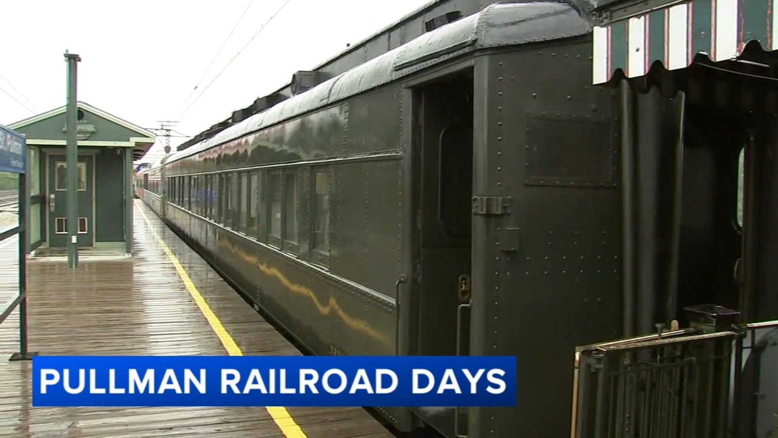 3 historic railcars with Chicago roots make short stop at Pullman Metra ...
