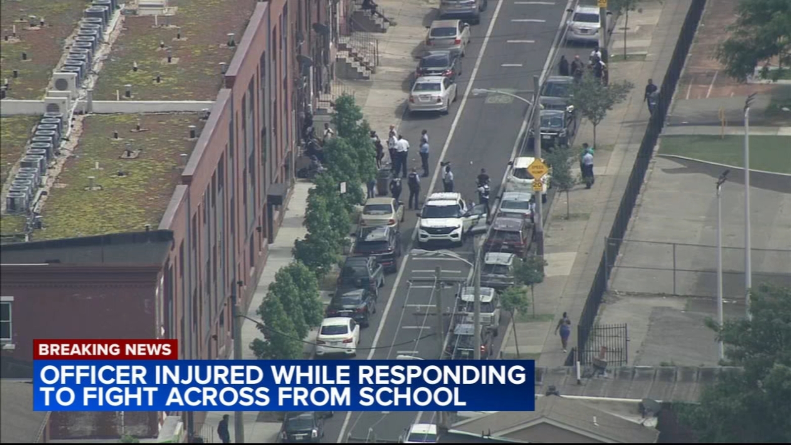 Philadelphia police officer injured after fight breaks out across the ...
