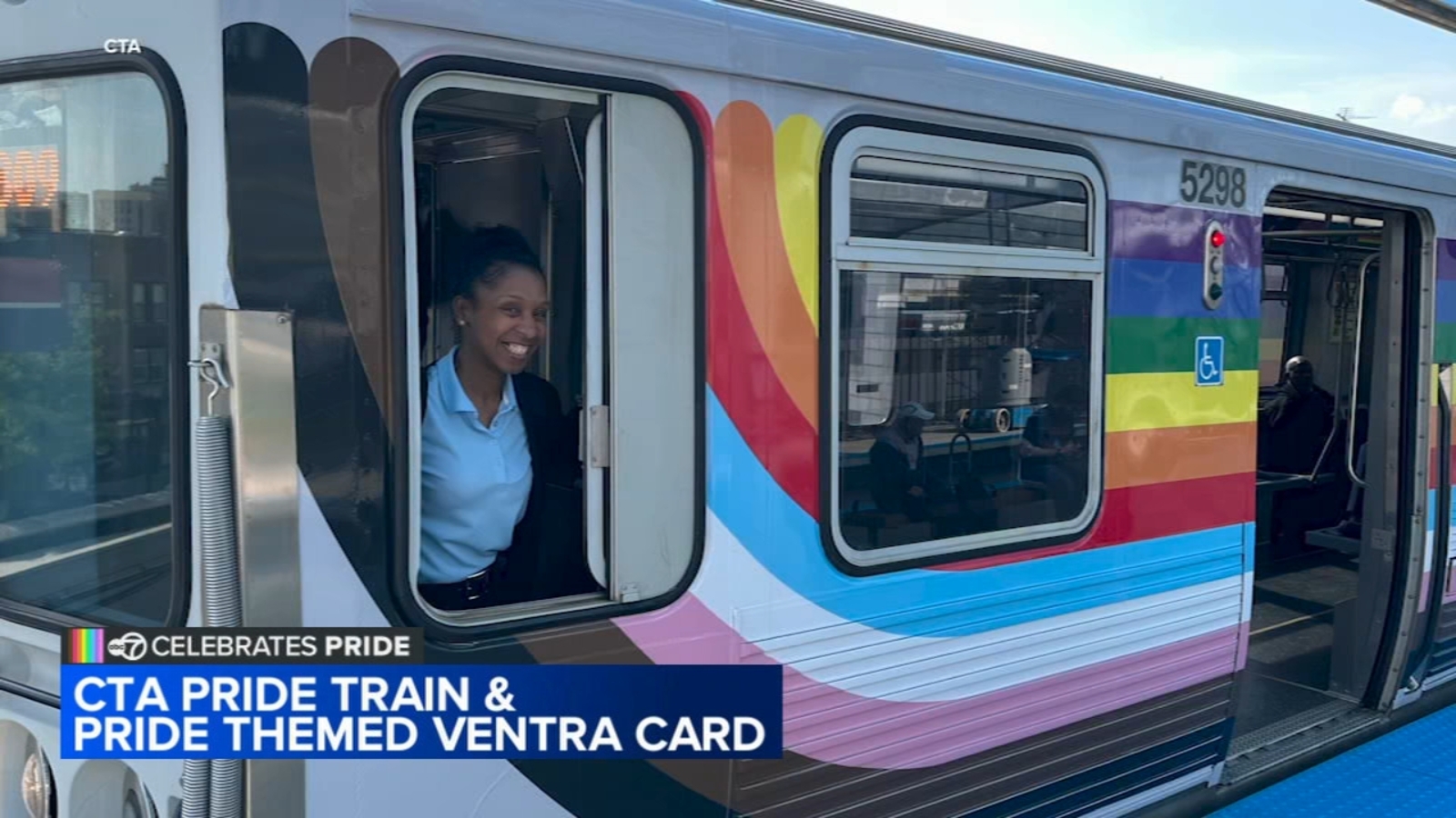 CTA celebrates Pride Month with new Pride Train design on the Red Line ...
