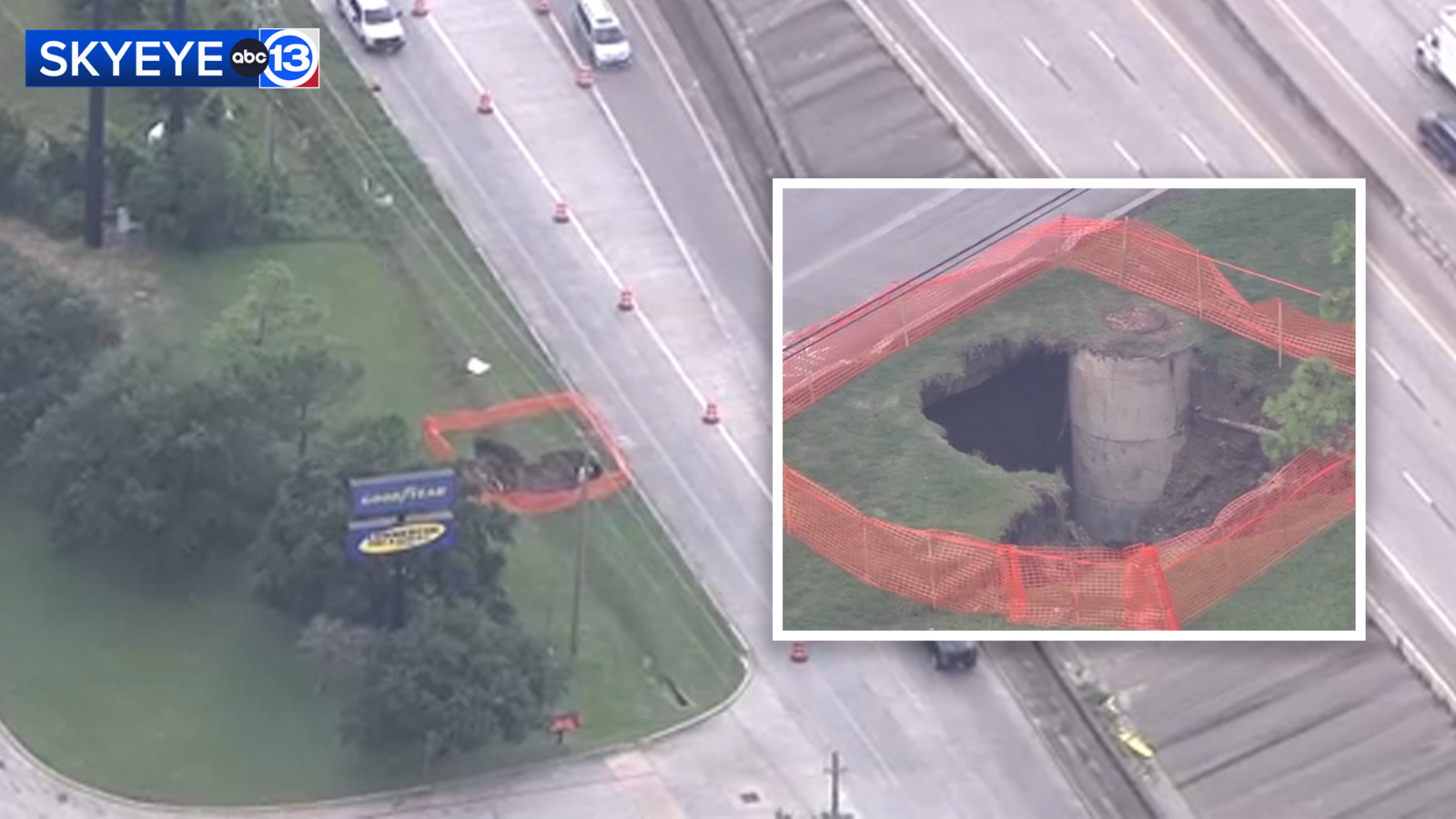Baytown city officials say crews making repairs along I-10 eastbound at ...