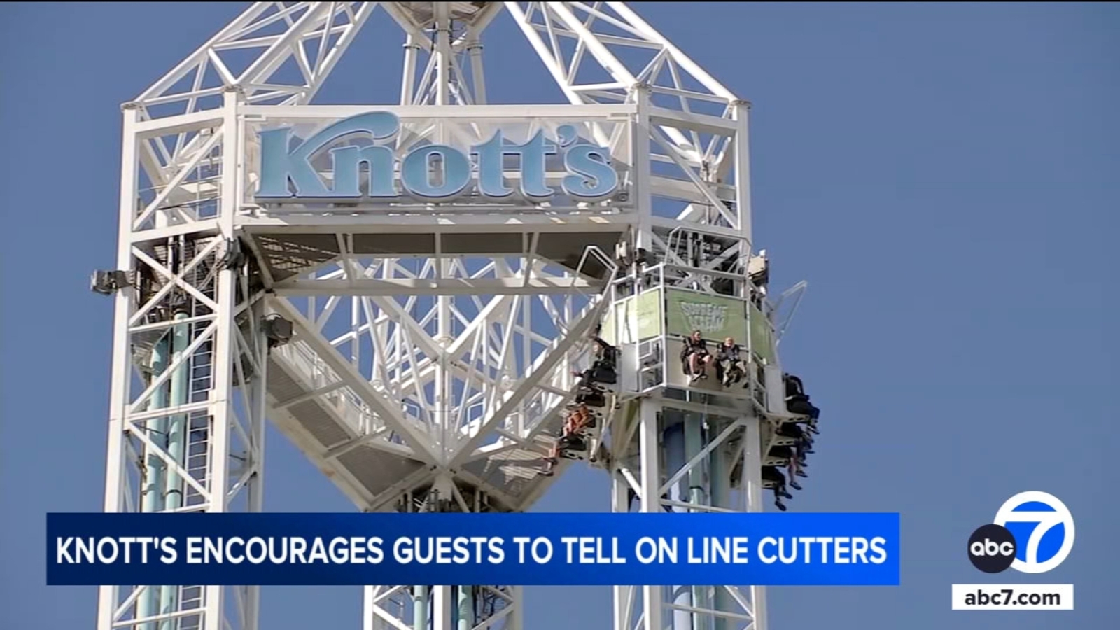 Knott's Berry Farm cracking down on people who cut in line, asks guests ...
