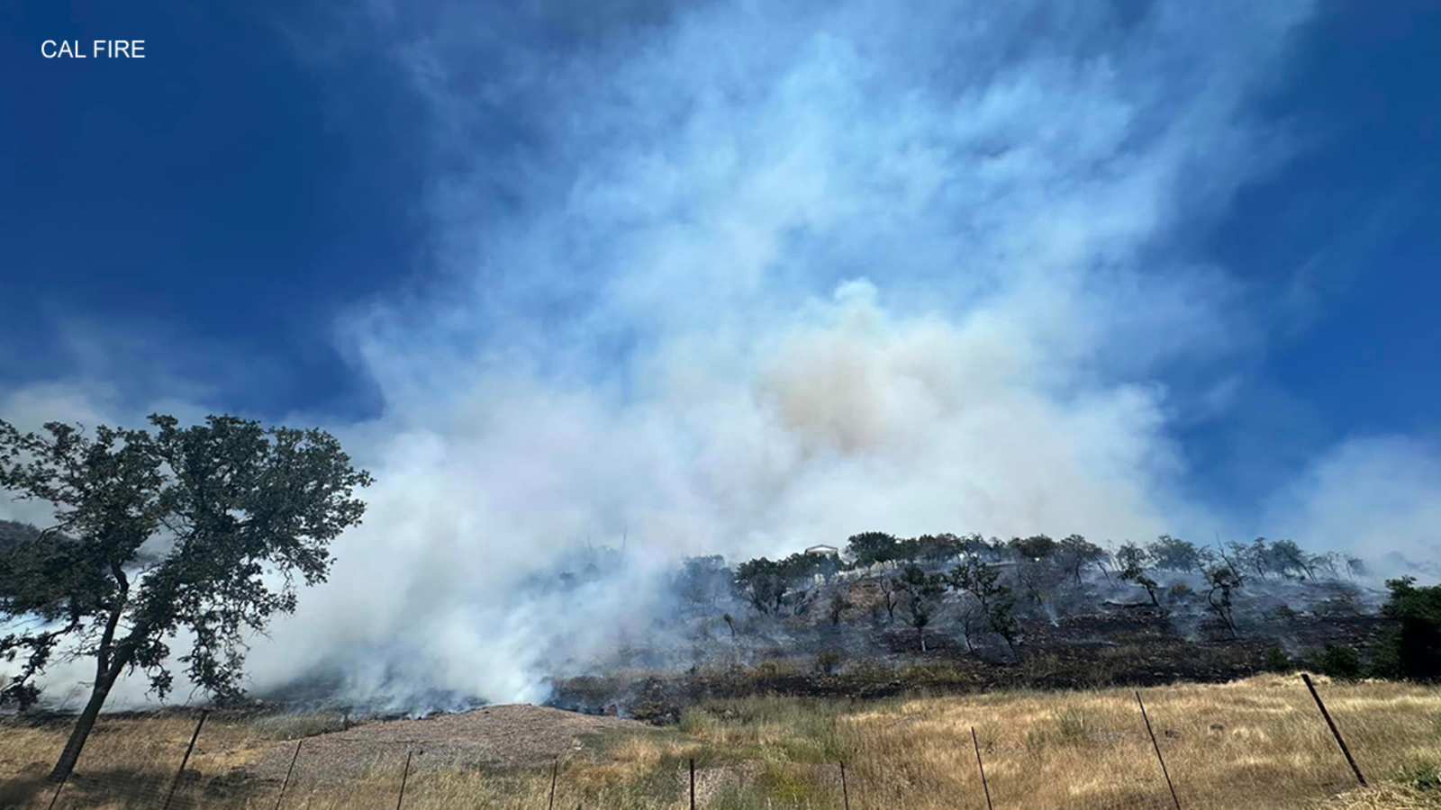 Crystal Fire: Crews battle fire that has burned at least 60 acres in St ...