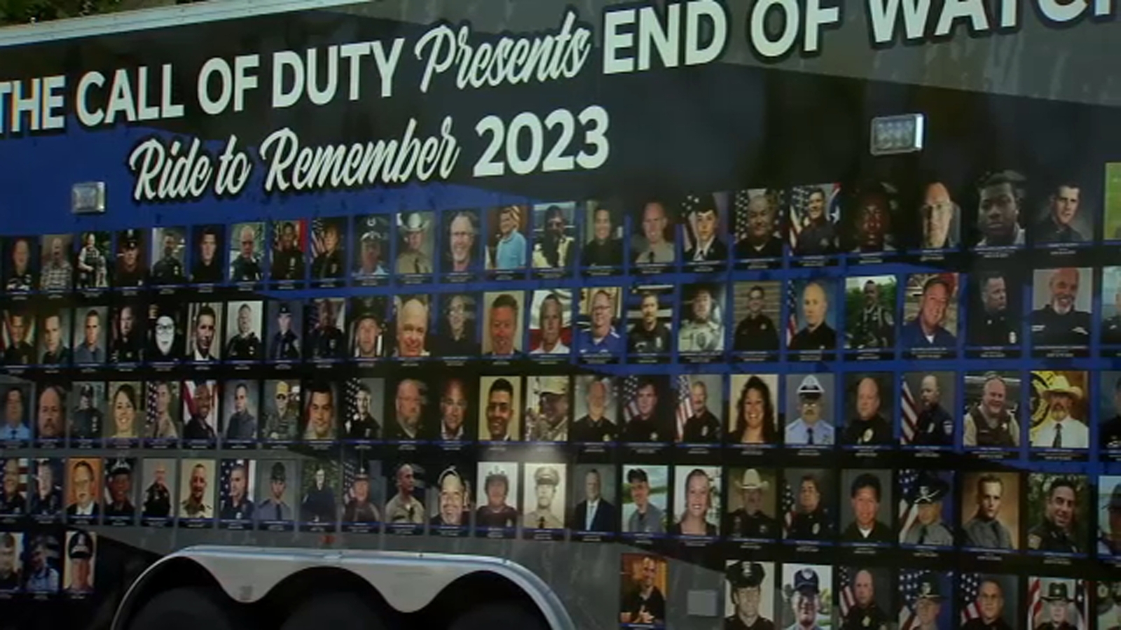 Mobile memorial in Fowler aims to honor local law enforcement - ABC30 ...