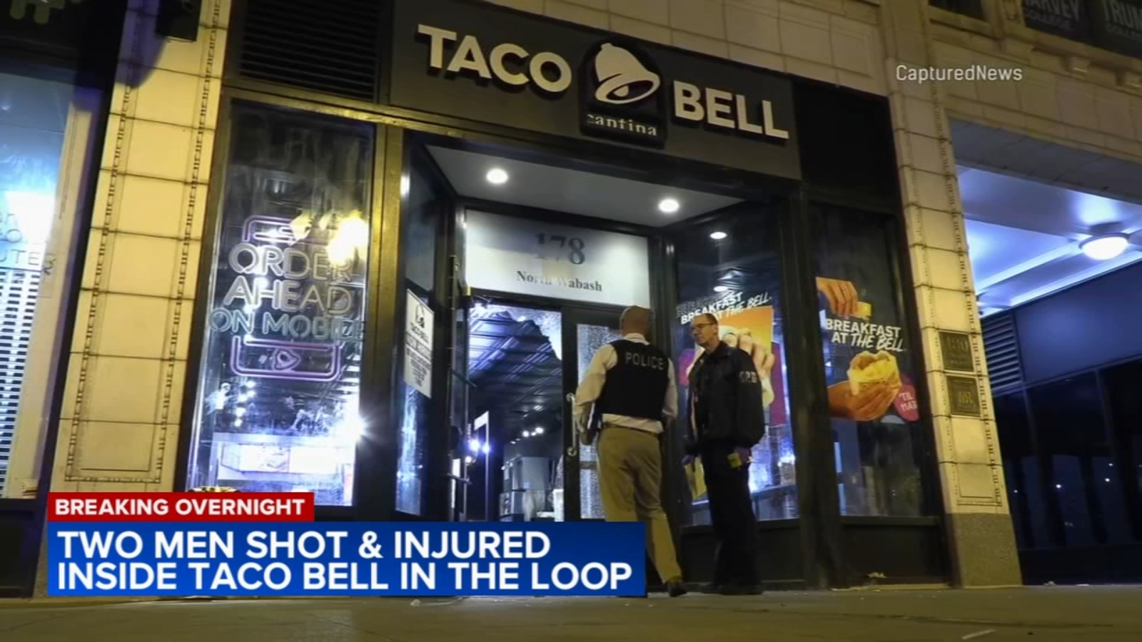 Taco Bell shooting: 2 men wounded inside fast-food restaurant in the ...