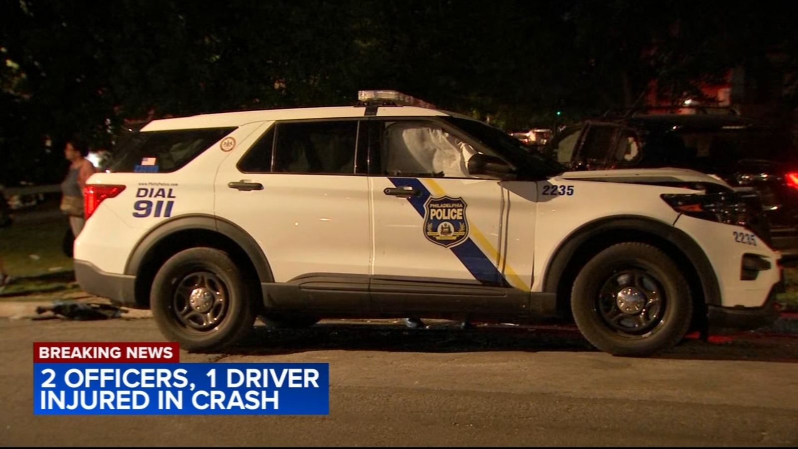 2 police officers, 1 other person injured after car crash in North ...