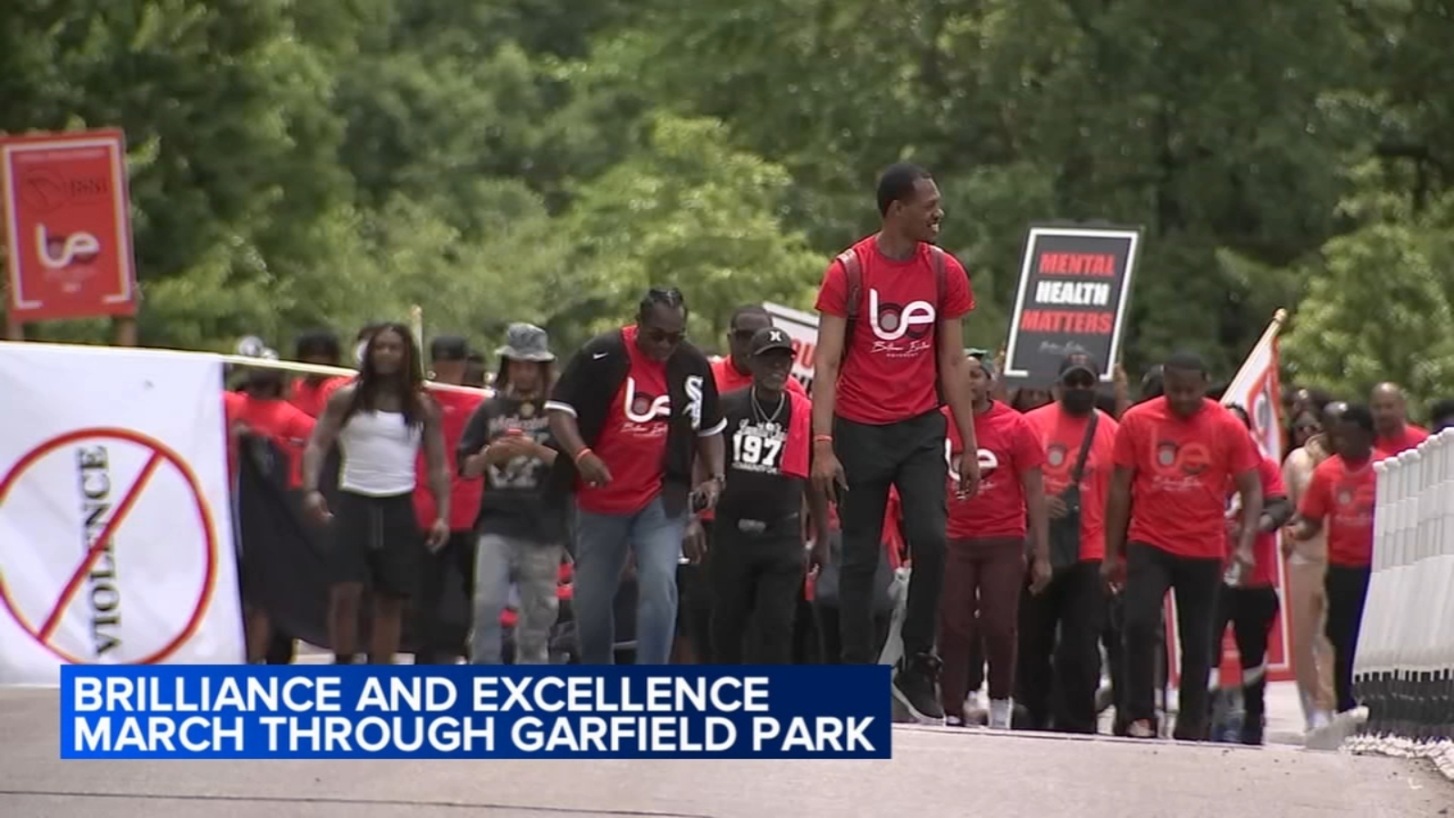Brilliance and Excellence March to stop Chicago gun violence held on ...