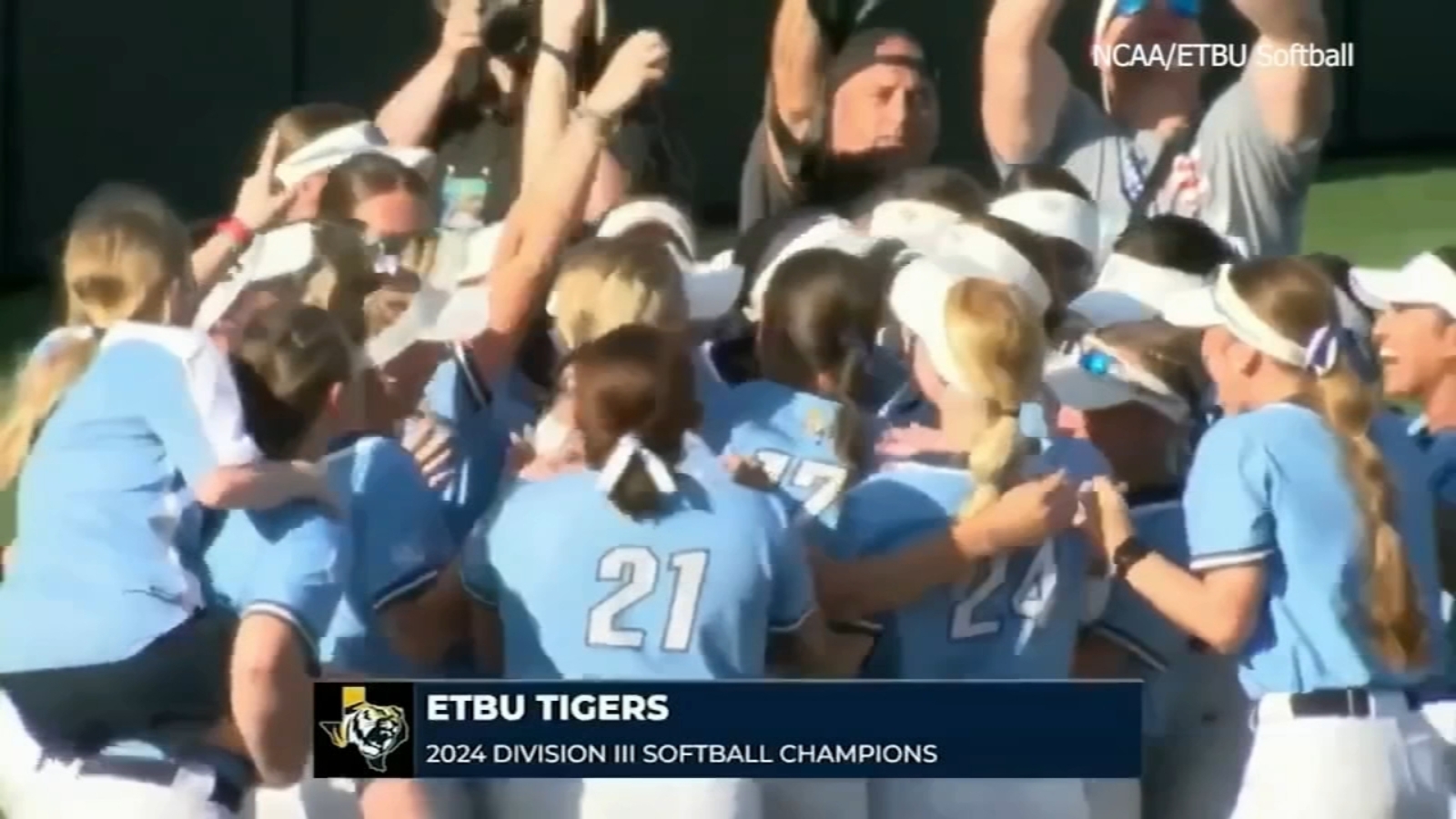 East Texas Baptist University softball team wins NCAA Division III national championship with ...