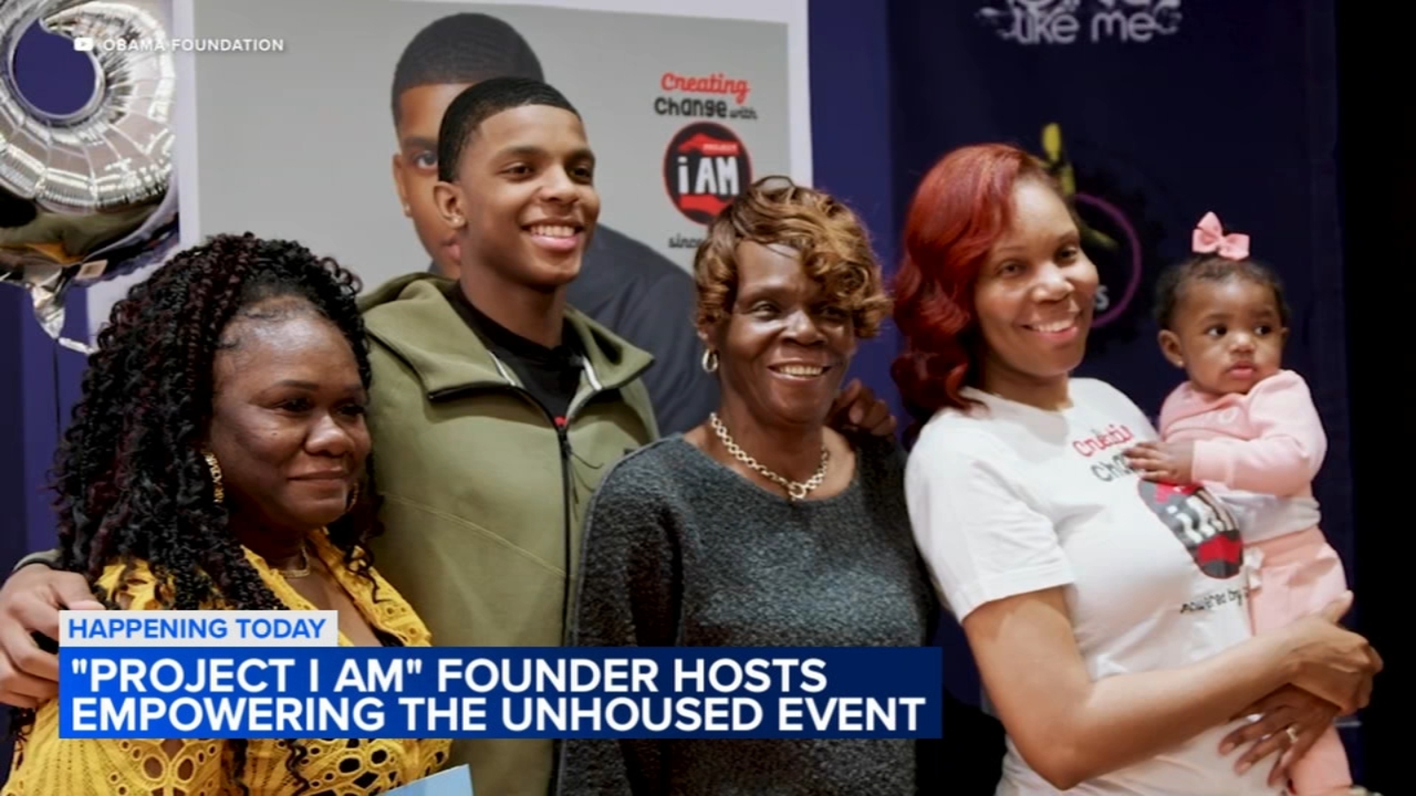 'Project I Am' hosts empowering unhoused event - ABC7 Chicago