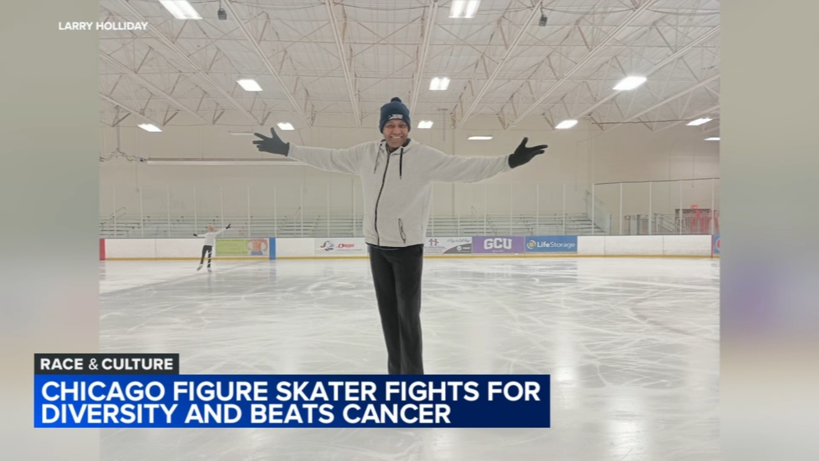Chicago ice skater Larry Holliday overcomes brain cancer in effort to ...