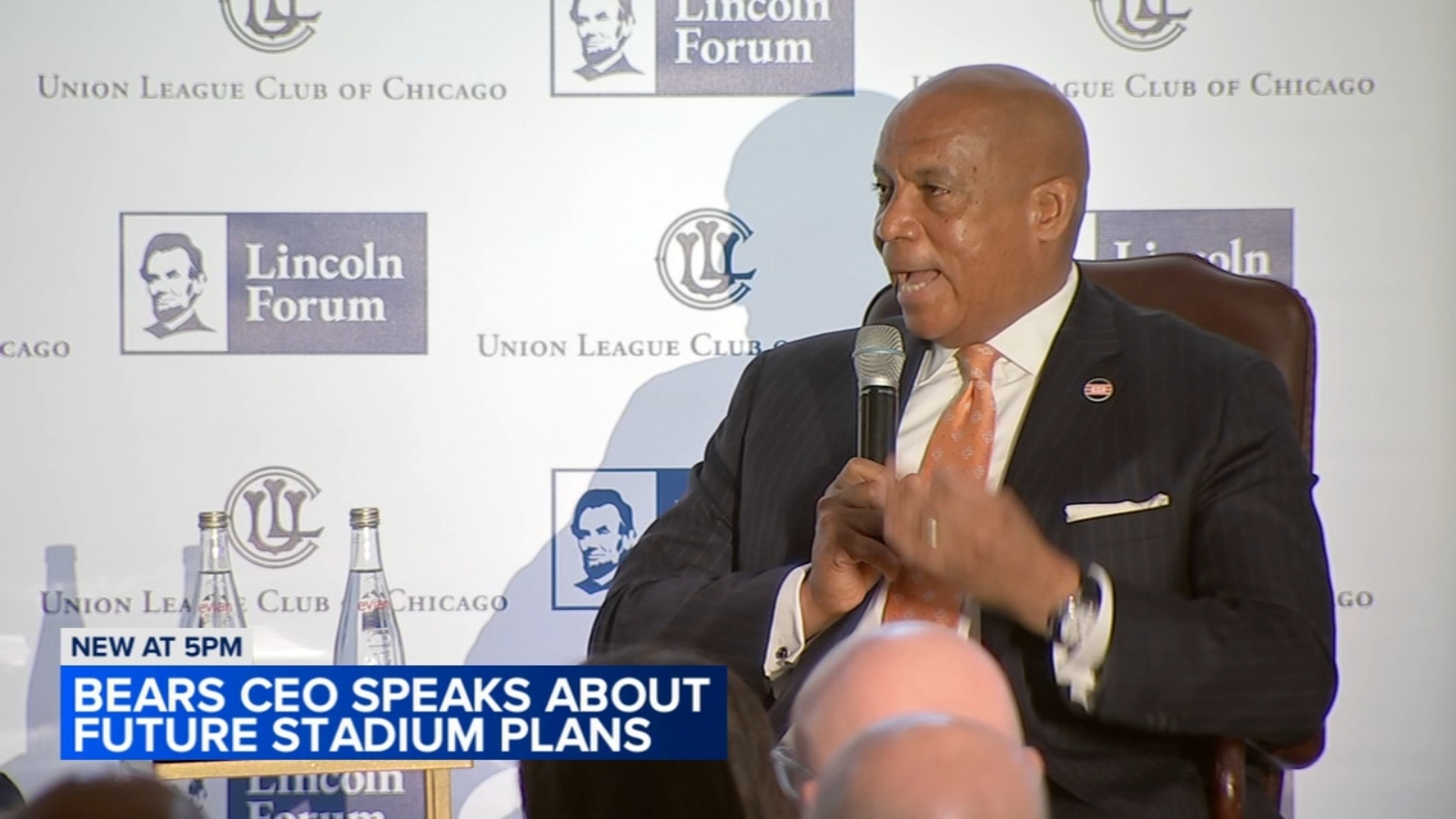 Chicago Bears President Kevin Warren talks domed lakefront stadium ...