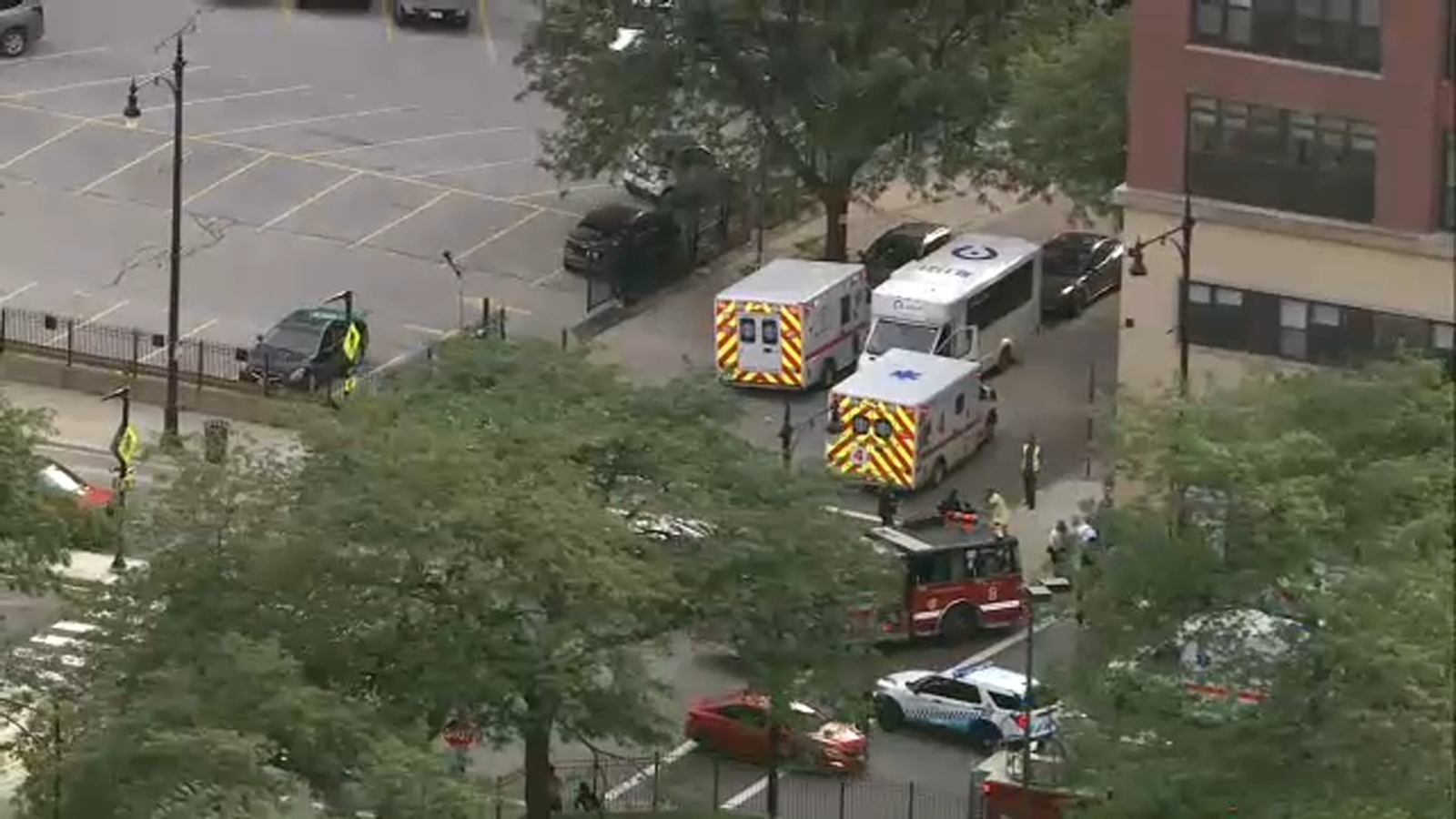 Chicago crash: 6 children among 7 injured in South Loop crash at East ...