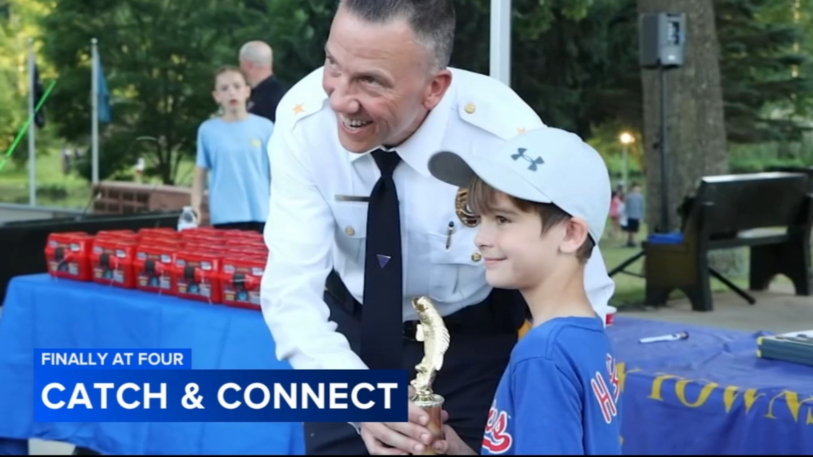 7th annual Cops and Bobbers mentoring program helps kids connect with ...