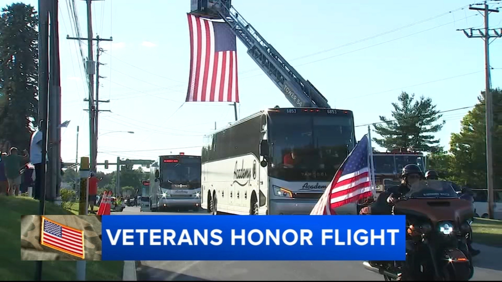 Honor Flight Philadelphia: Hundreds rally in West Chester, Chester ...
