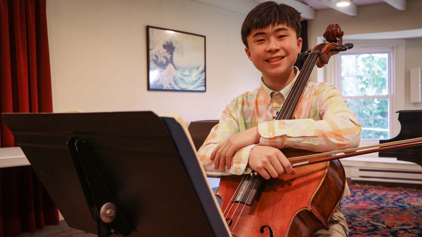 14-year-old cellist reaches next step in professional music education ...