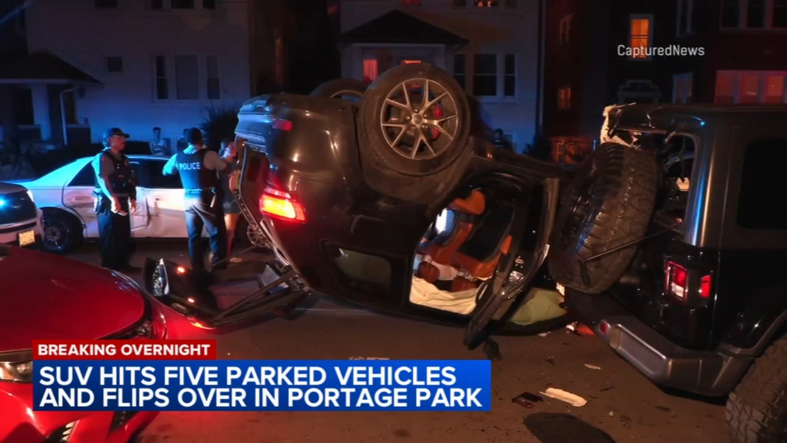 Chicago crash: Driver, passenger in custody in hit-and-run in Portage ...